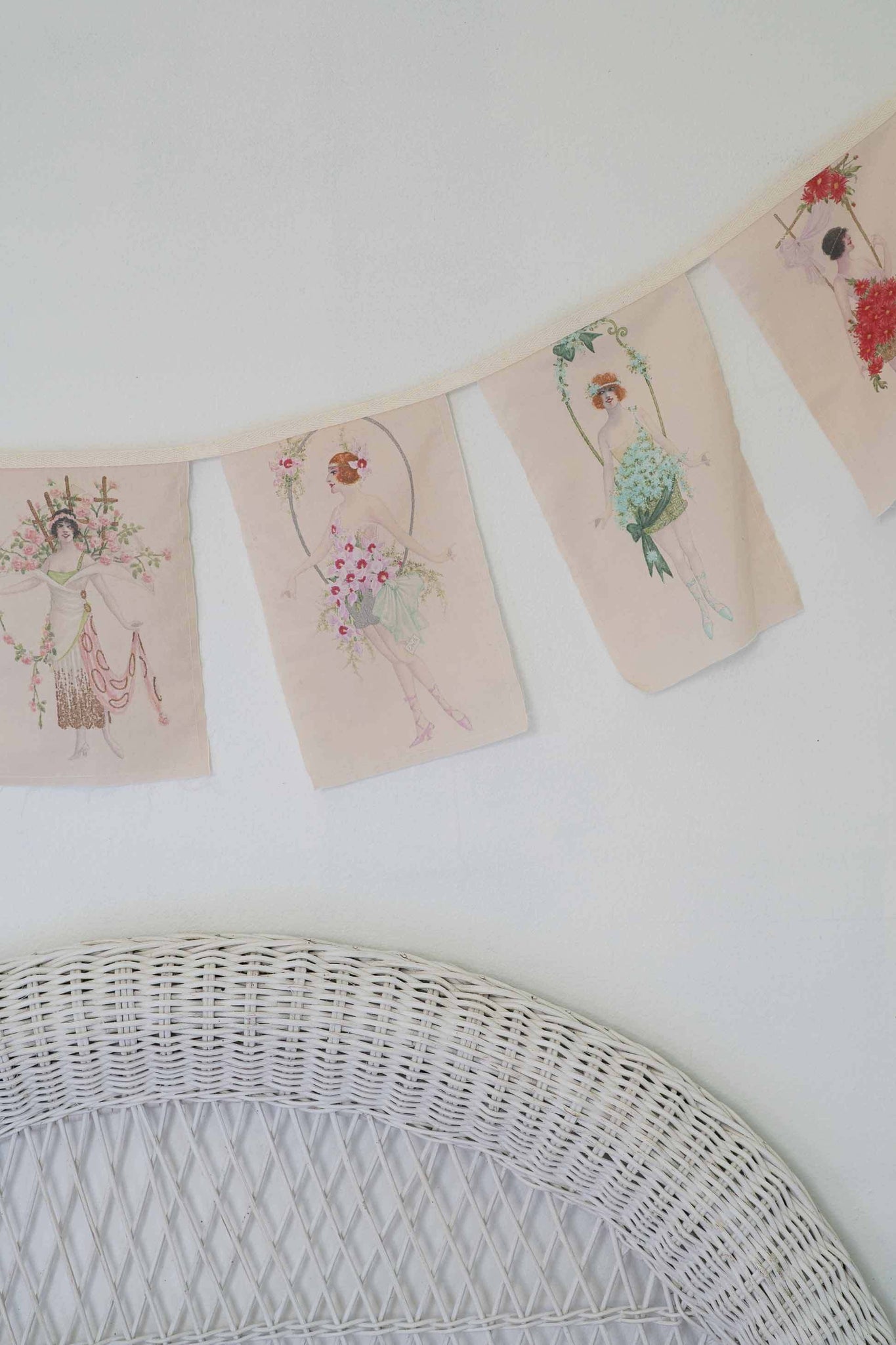 Flower girls garland *organic cotton – Lazybones Australia